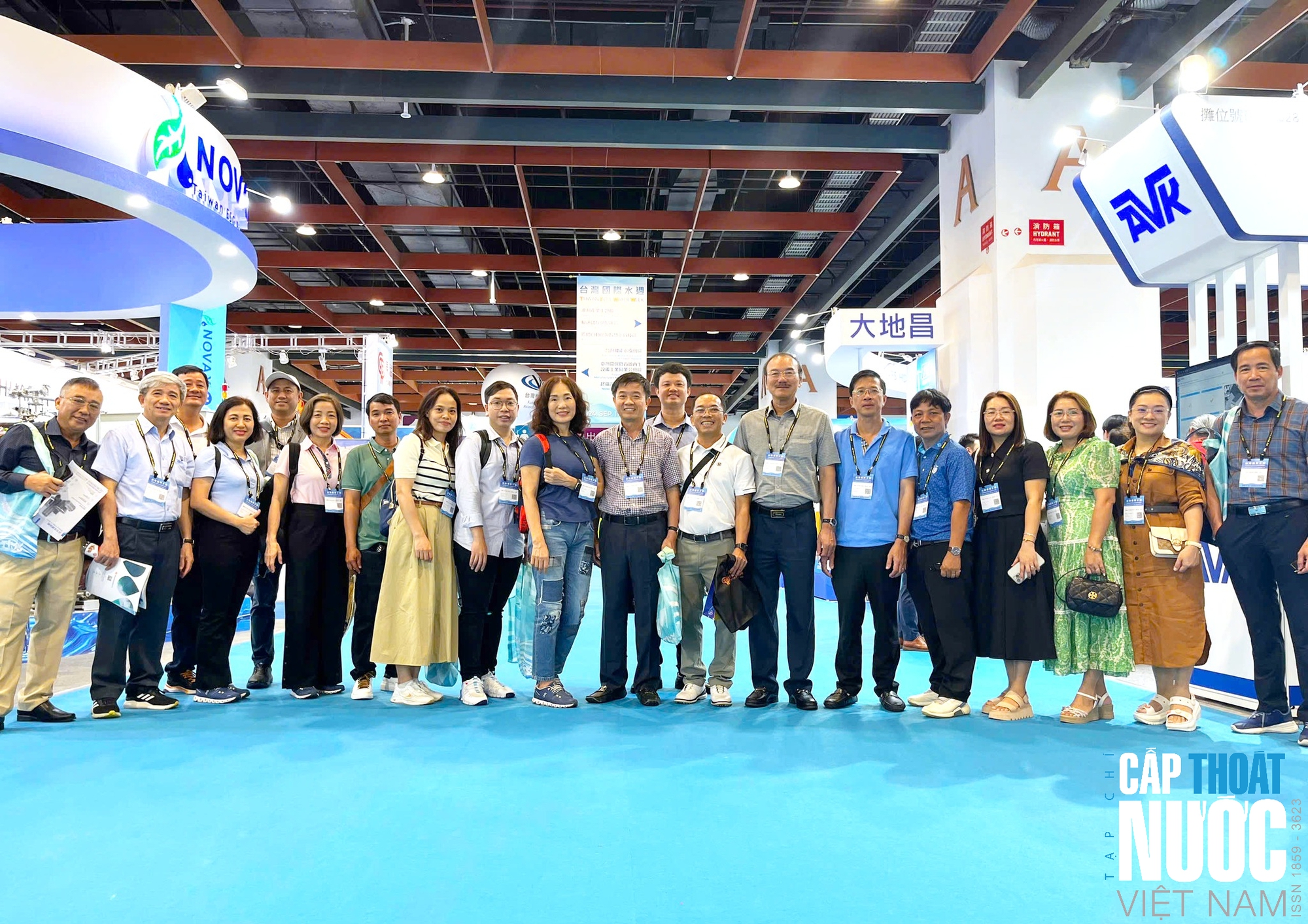 HueWACO tham dự Tuần lễ Nước Quốc tế Đài Loan 2024