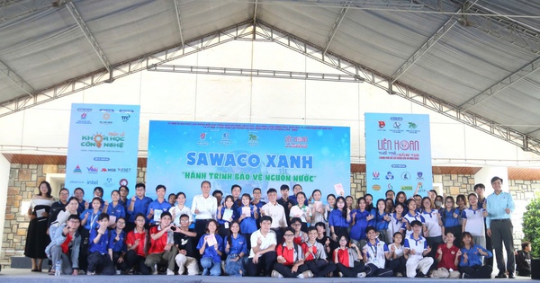 SAWACO đồng hành cùng tuổi trẻ TP.HCM trong hành trình "SAWACO xanh ...